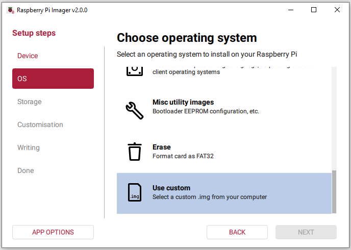 Installing the Batocera OS — SunFounder Pironman 5 documentation
