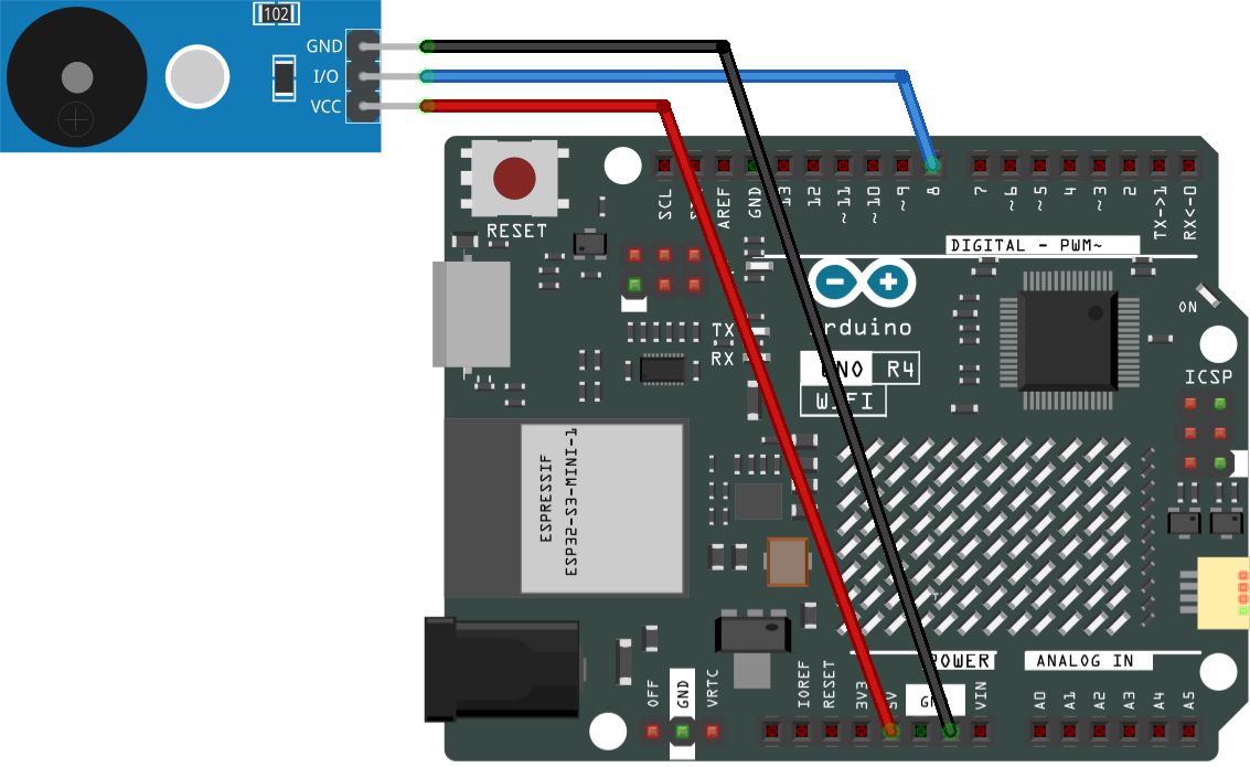 Passive Buzzer — SunFounder Showcase of Creative Projects documentation